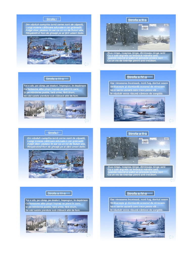 imagini iarna | PDF