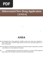 Abbreviated New Drug Application (Anda) Filing Checklist | PDF | Food ...