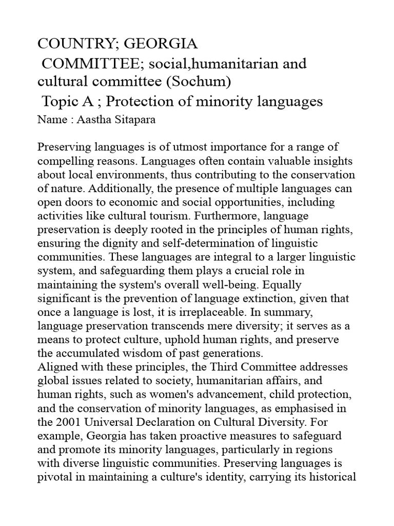 Information About Georgia For Men Delegates | PDF | Georgia (Country ...