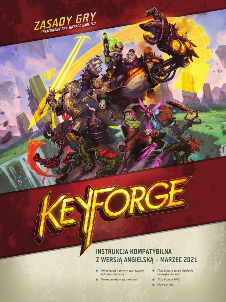 Instrukcja KeyForge | PDF