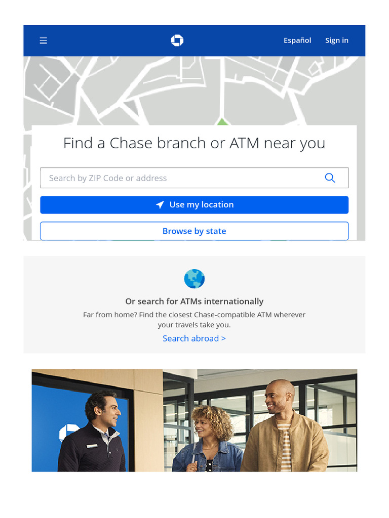 Find A Chase ATM or Branch Near You - Chase Bank | PDF | Jp Morgan ...