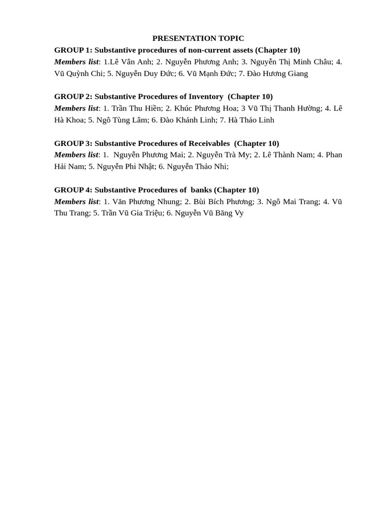 Presentation Topic | PDF