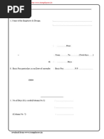 Earned Leave Surrender Application Form | PDF