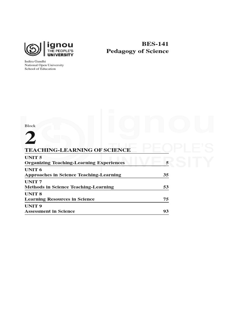 Bes 141b2e | PDF | Learning | Atoms