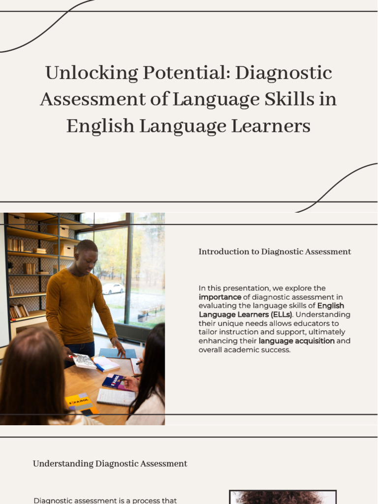 Slidesgo Unlocking Potential Diagnostic Assessment of Language Skills ...