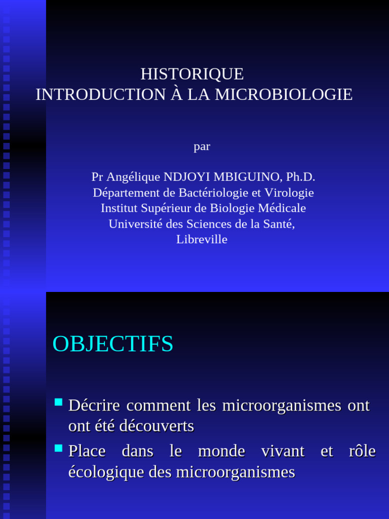Introduction À La Microbiologie | PDF | Micro-organisme | Prokaryota