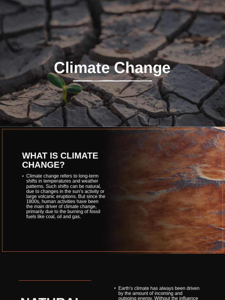 CLIMATE-CHANGE | PDF | Climate Change | Climate
