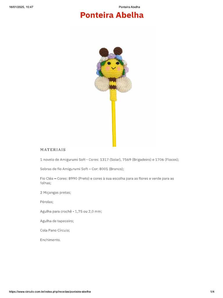 Ponteira Abelha | PDF