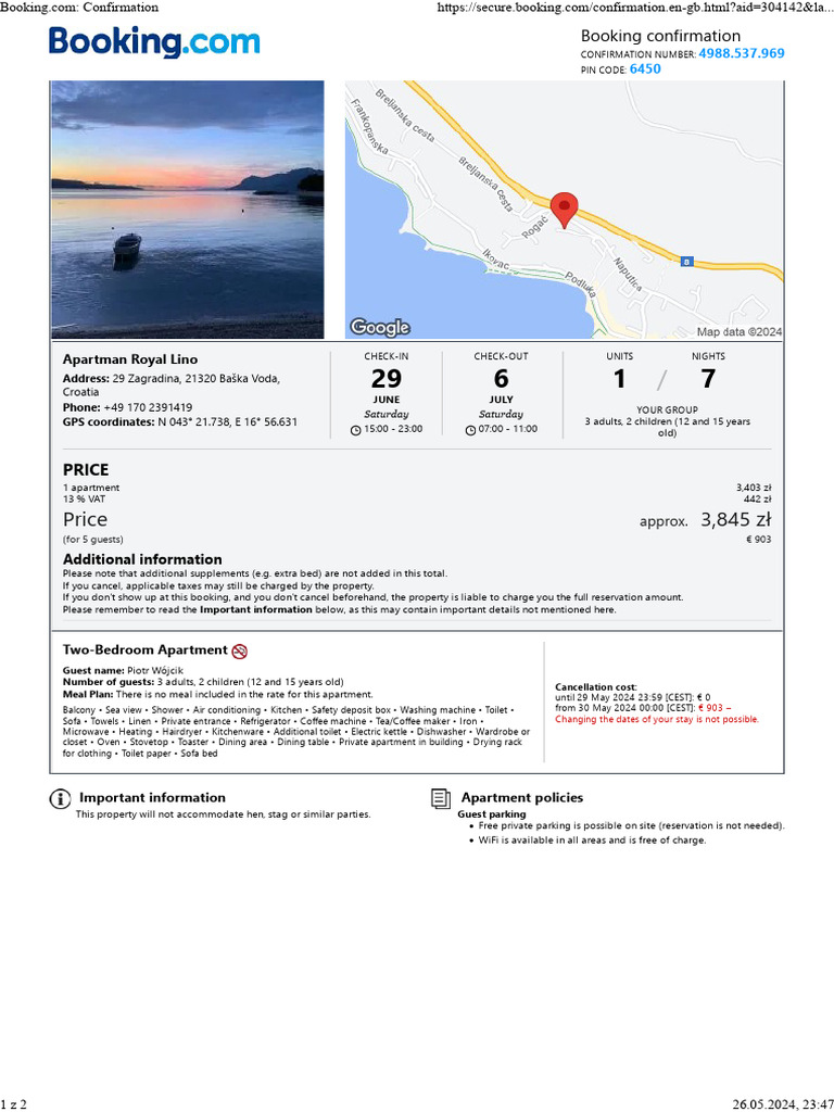 Baska Voda | PDF