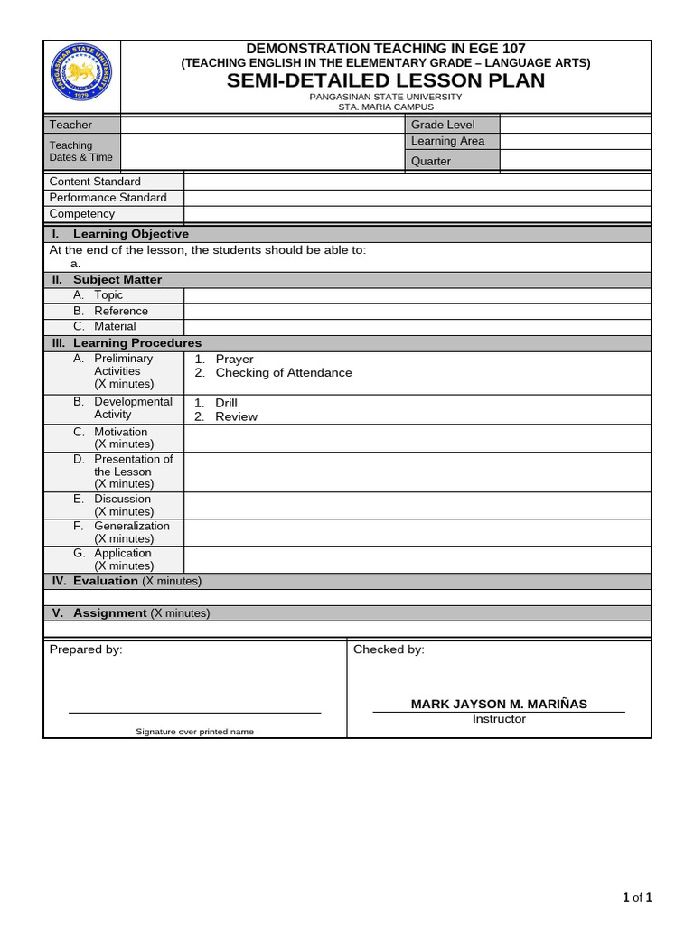 SEMIDETAILED-LP-TEMPLATE-1 | PDF