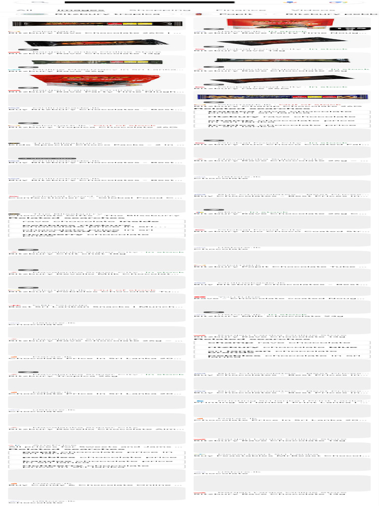 Rave Chocolate Price in Sri Lanka - Google Search | PDF | Chocolate ...