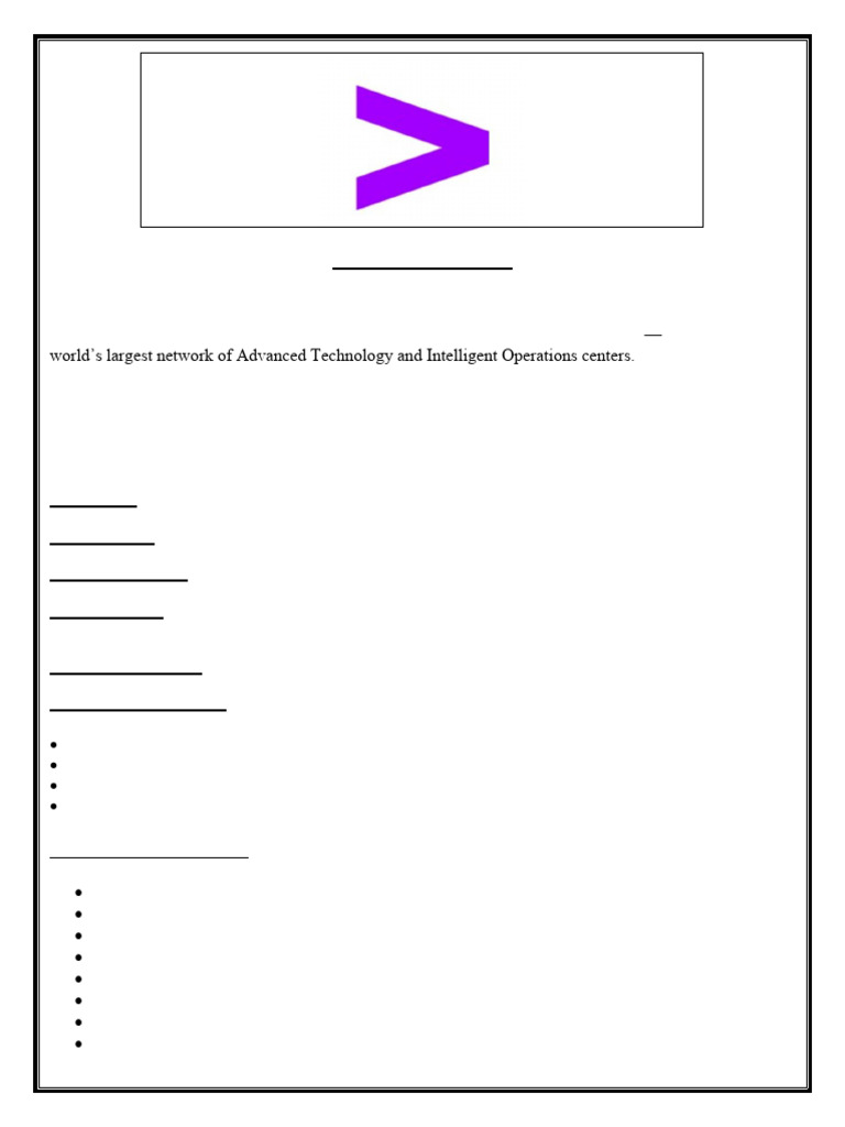 Accenture 1 Pdf Accenture Business