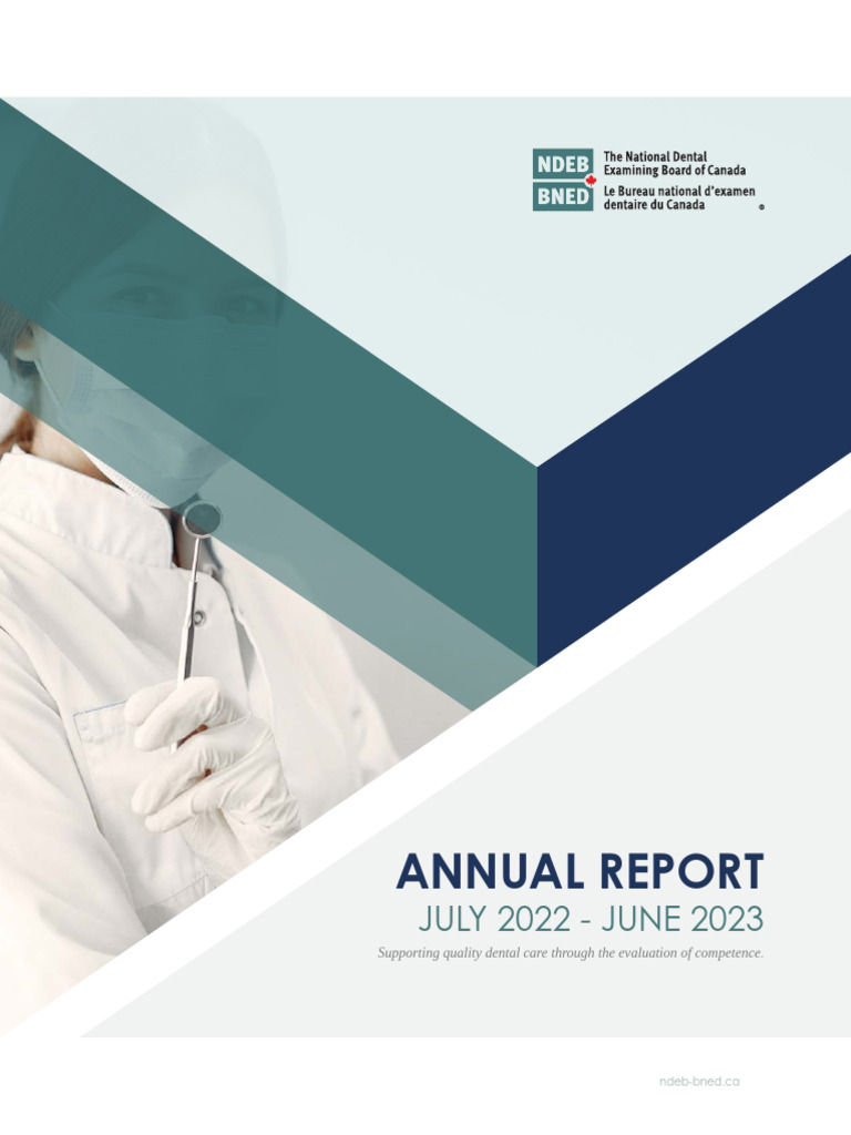 2022 23 NDEB Annual Report | PDF | Dentistry