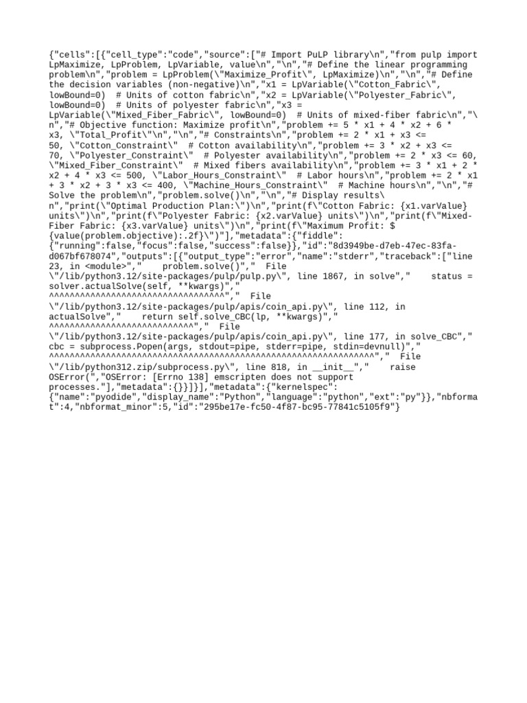 Main Ipynb Pdf Mathematical Analysis Computer Programming