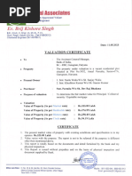 Property Valuation Certificate Format | PDF | Real Estate Appraisal ...