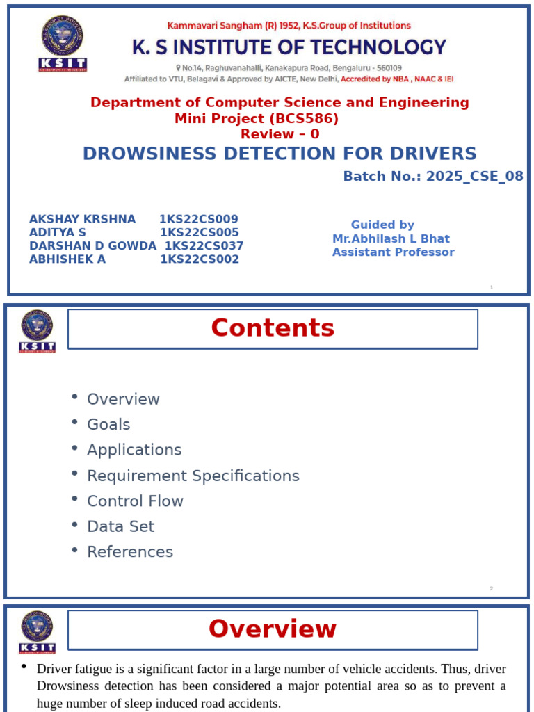 Drowsiness Detection For Drivers Pdf Traffic Collision Road Traffic Safety