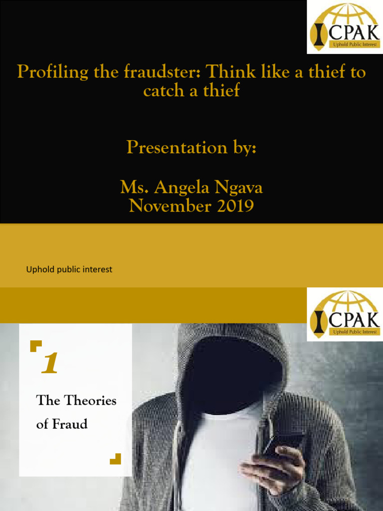 Profiling-the-fraudster-Think-like-a-thief-to-catch-a-thief-by-Ms ...