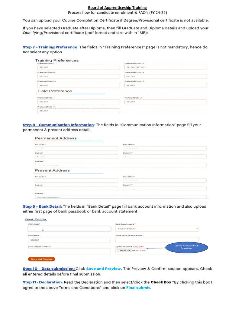 2024-25 - Enrolment Process & FAQ's NATS 2.0 - 06 | PDF