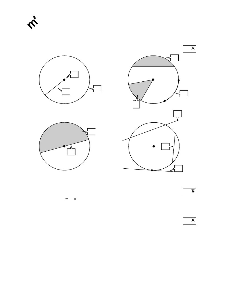 E055 W Circle 01 (2) | PDF | Circle | Diameter