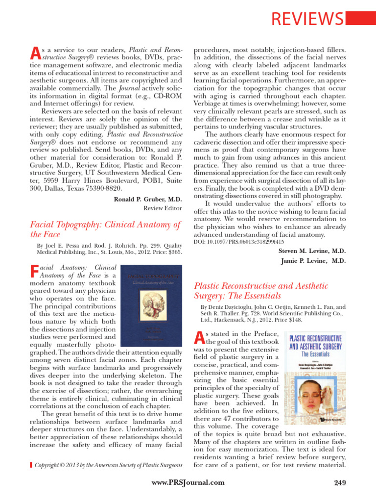 Facial Topography Clinical Anatomy of The Face.49 | PDF | Surgery ...