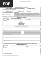 Planilla para Examen Oftalmologico | PDF