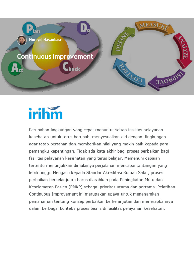 Continuous Improvement | PDF