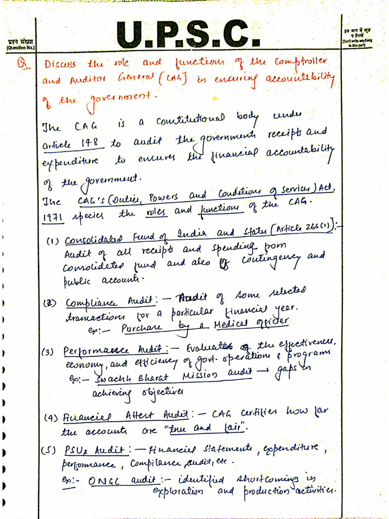 Krishan Kant_CAG | PDF