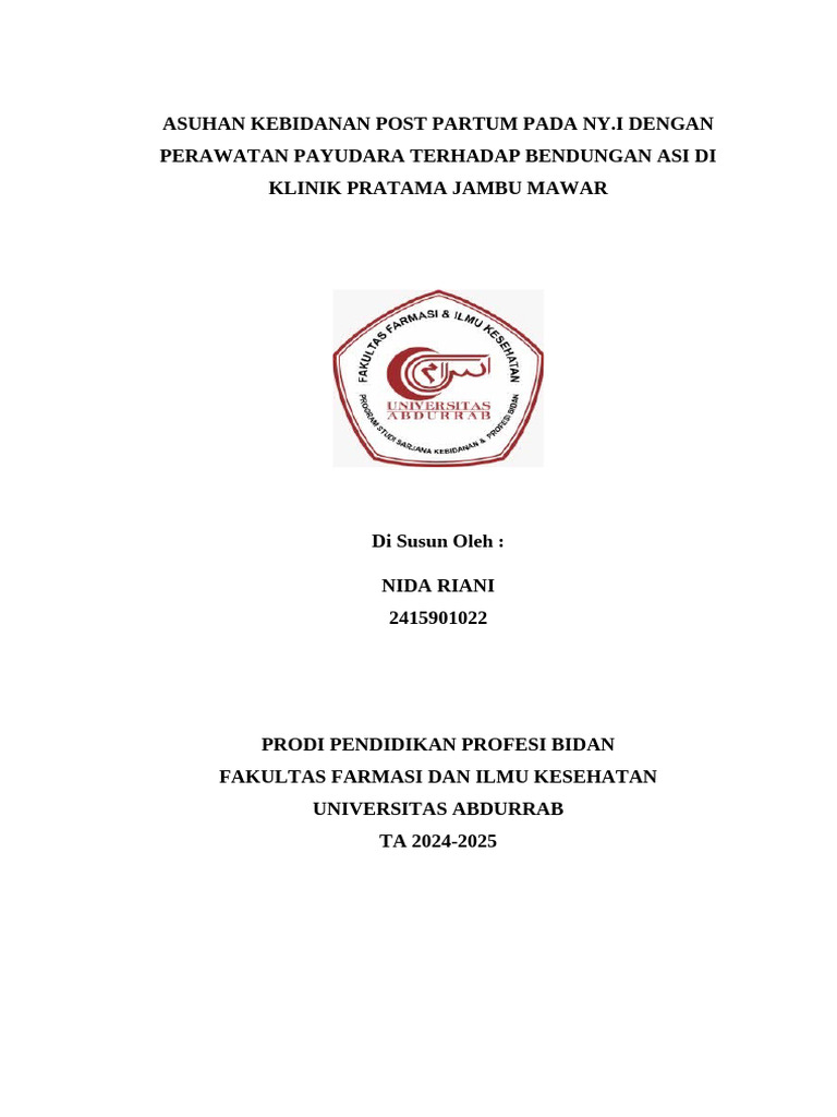 LP NIFAS NIDA | PDF