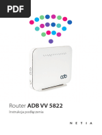 Instrukcja Instalacji Play Box Net Router HFC Kaon | PDF