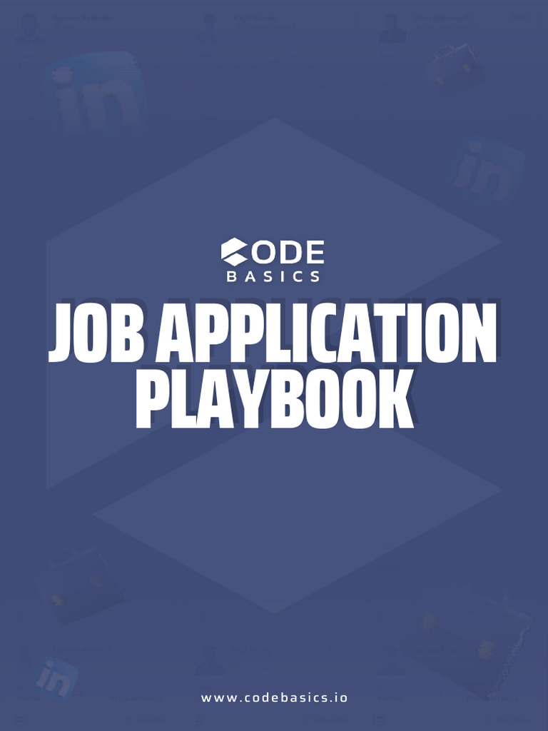 Job Application Playbook | PDF | Résumé | Linked In