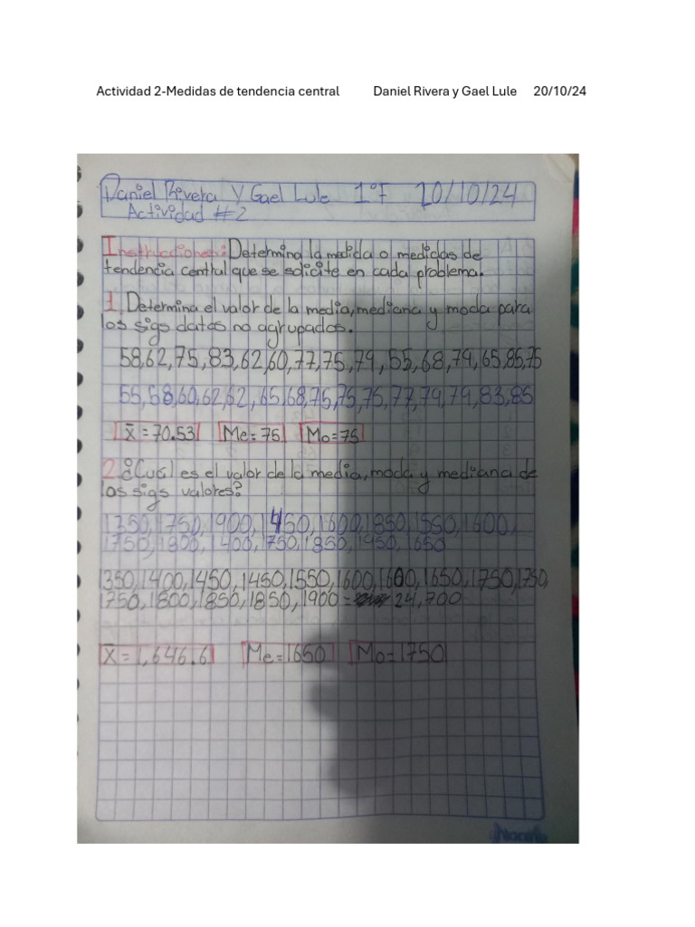 Actividad 2-Matematicas | PDF