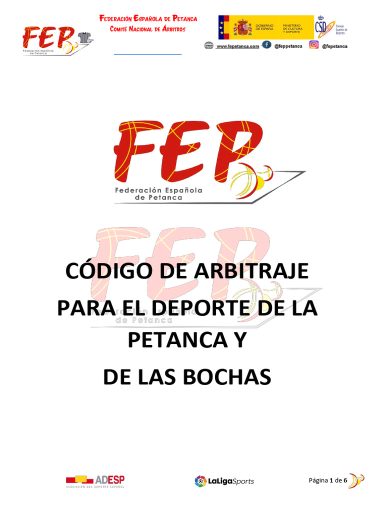 Codigo de Arbitraje Fep | PDF | Árbitro