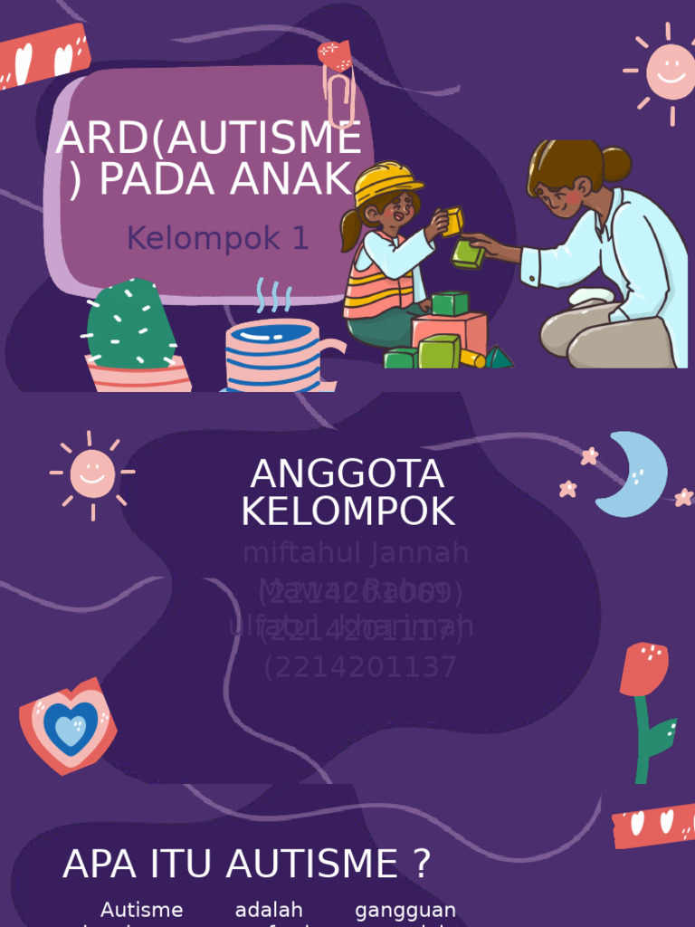 Ppt Autisme | PDF