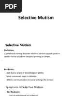 Selective Mutism Questionnaire (SMQ) | PDF | Behavioural Sciences | Psychology