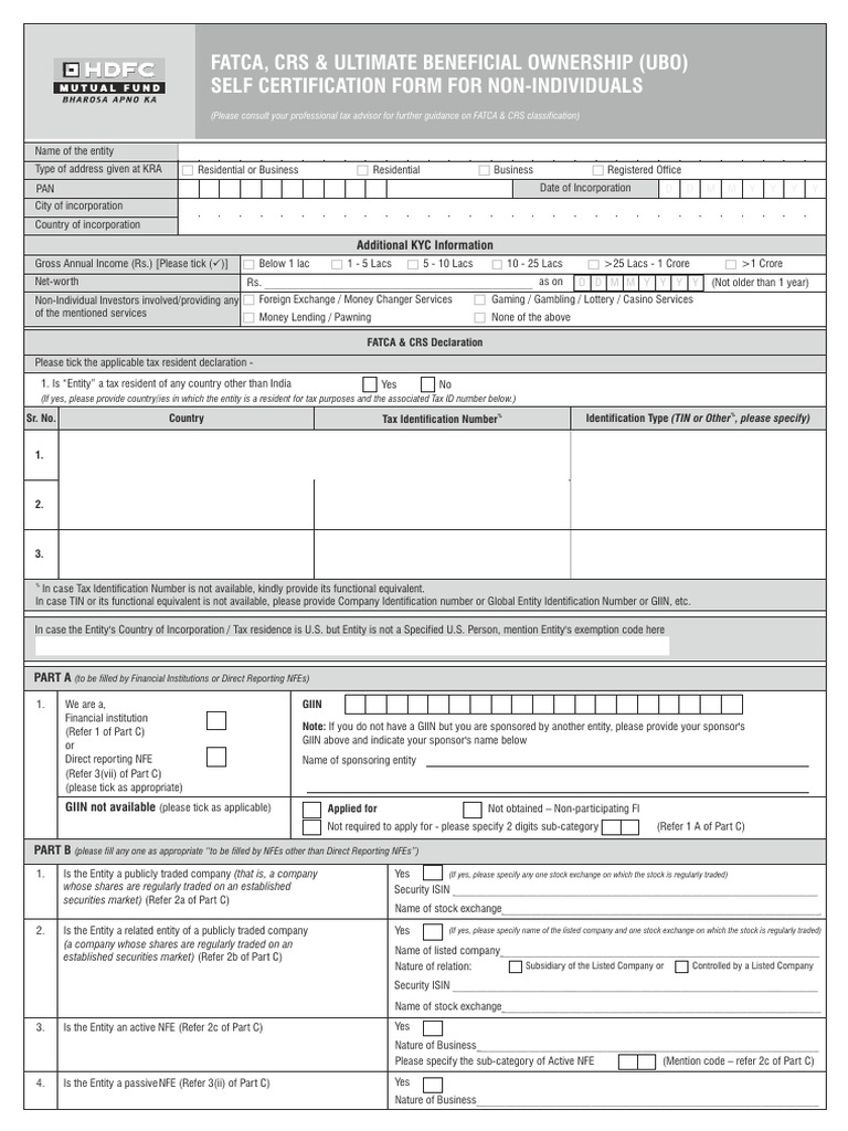 FATCA Form - 060324 Editable | PDF | Futures Contract | Securities ...