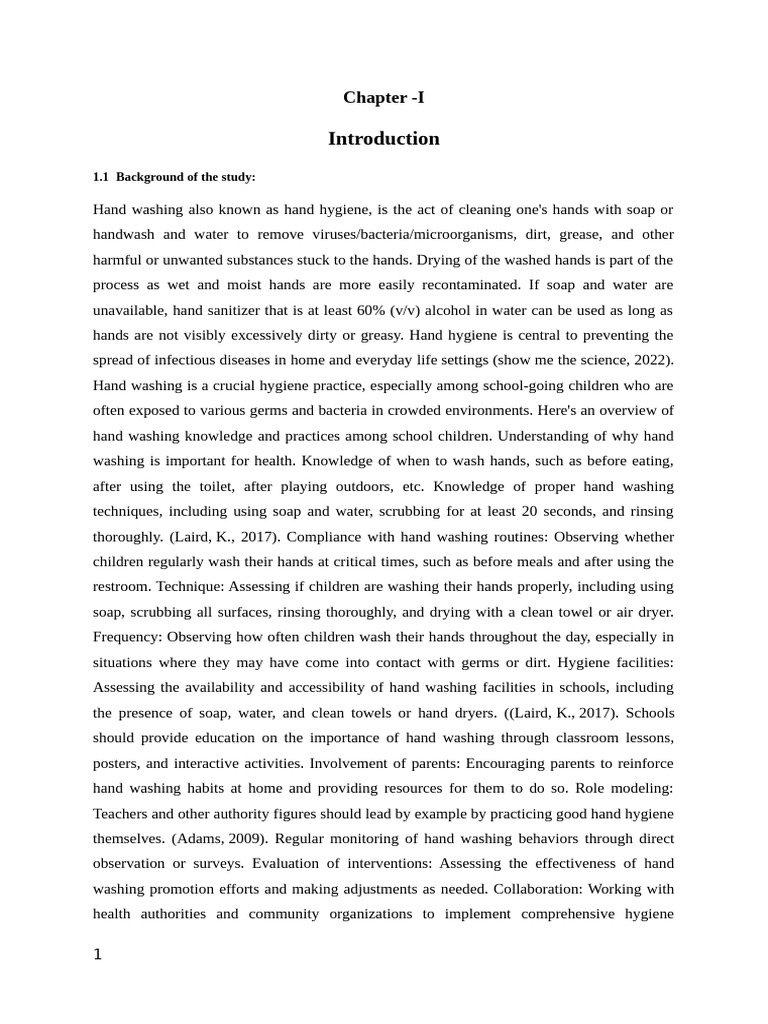 Handwashing for School Kids | PDF | Hand Washing | Hygiene