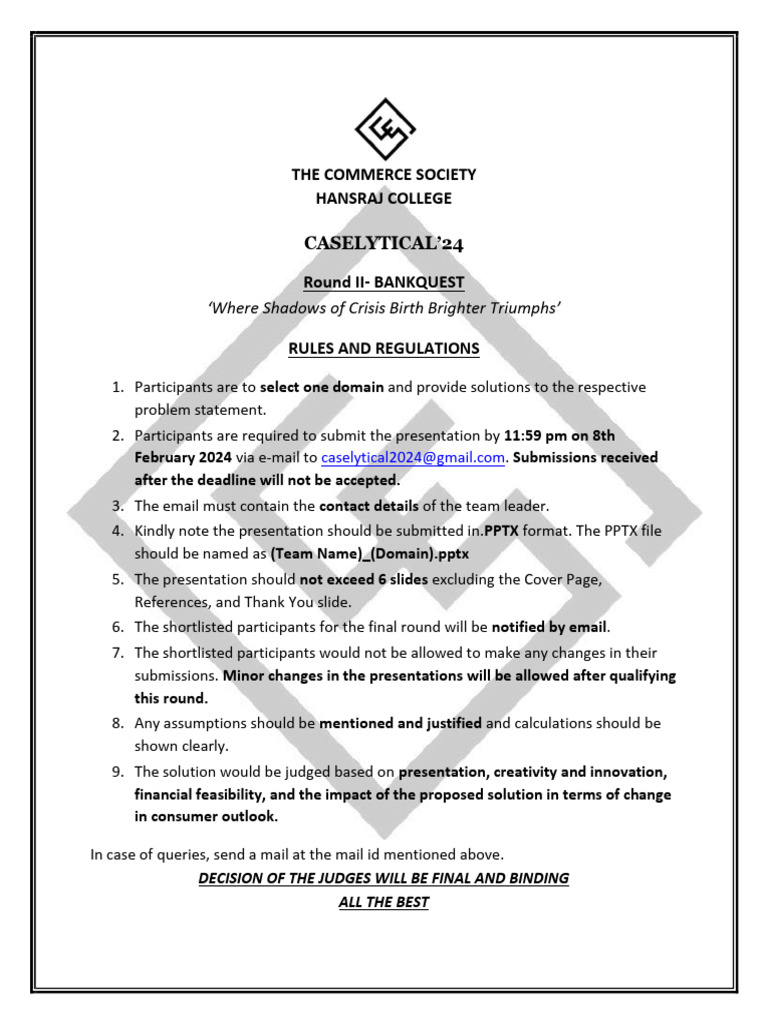 CASE PROBLEM COMSOC HANSRAJ | PDF | Banks | Collateralized Debt Obligation