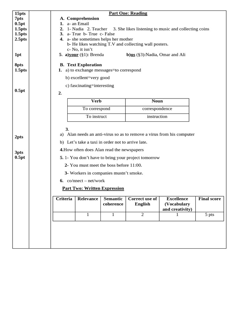 Reading Comprehension and Text Exploration | PDF