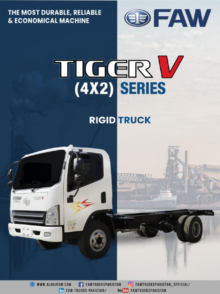 Faw Tiger V 4x2 Rigid 130hp | PDF