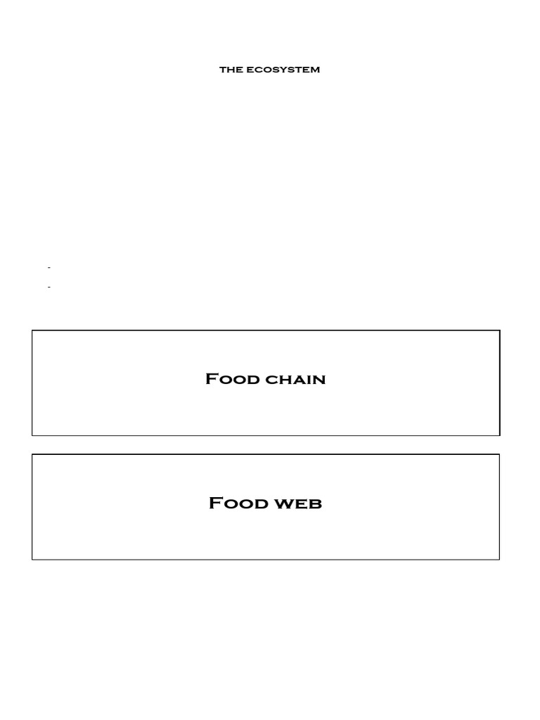 ACTIVITY 2 - The Ecosystem | PDF