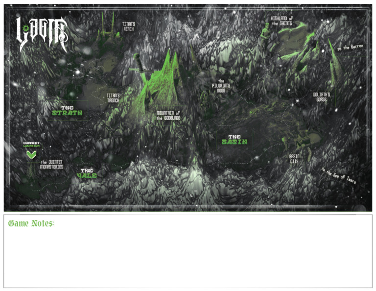 World of Loom (Game Notes) | PDF