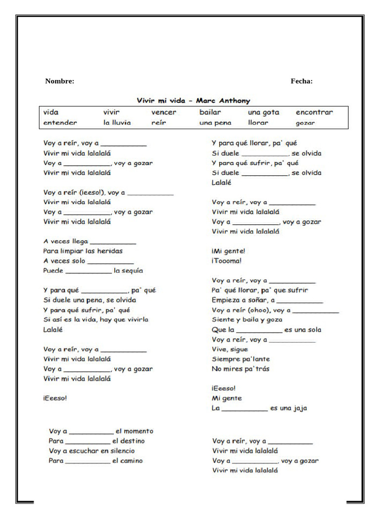 Futuro Ir A Inf. | PDF