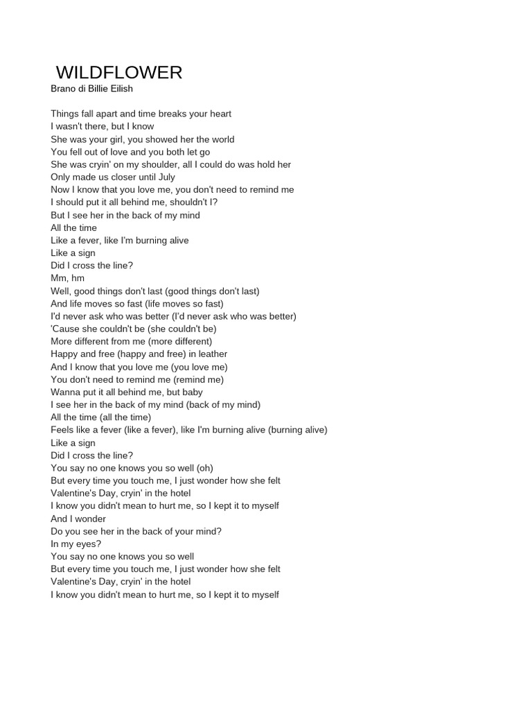 WILDFLOWER | PDF