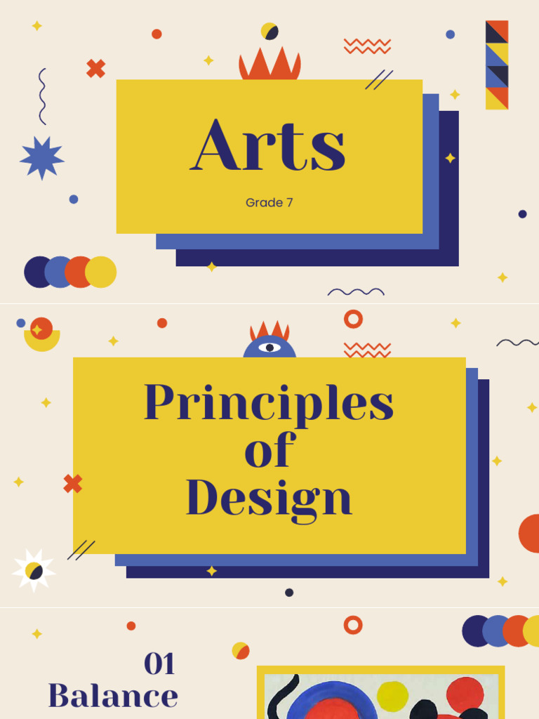 Arts 7 Week 3 Principles of Design | PDF | The Arts