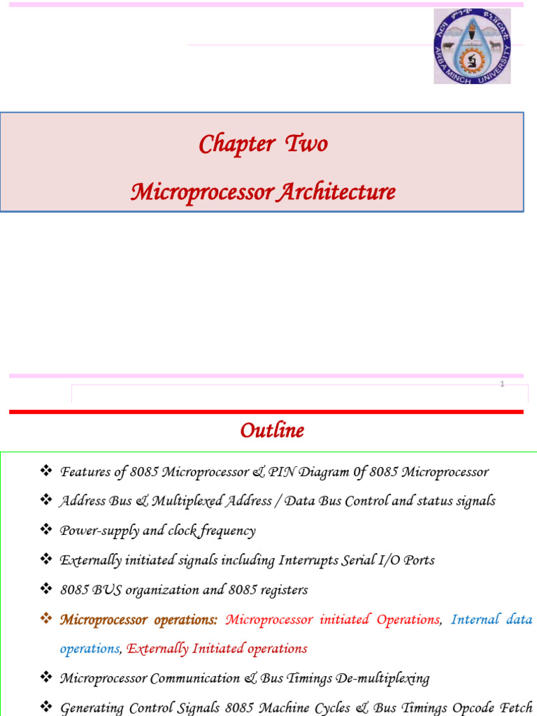 Chapter_Two slide | PDF | Central Processing Unit | Microprocessor