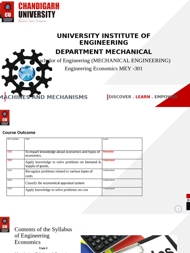 Lect 1.1 (Introduction) | PDF | Economics | Classical Economics
