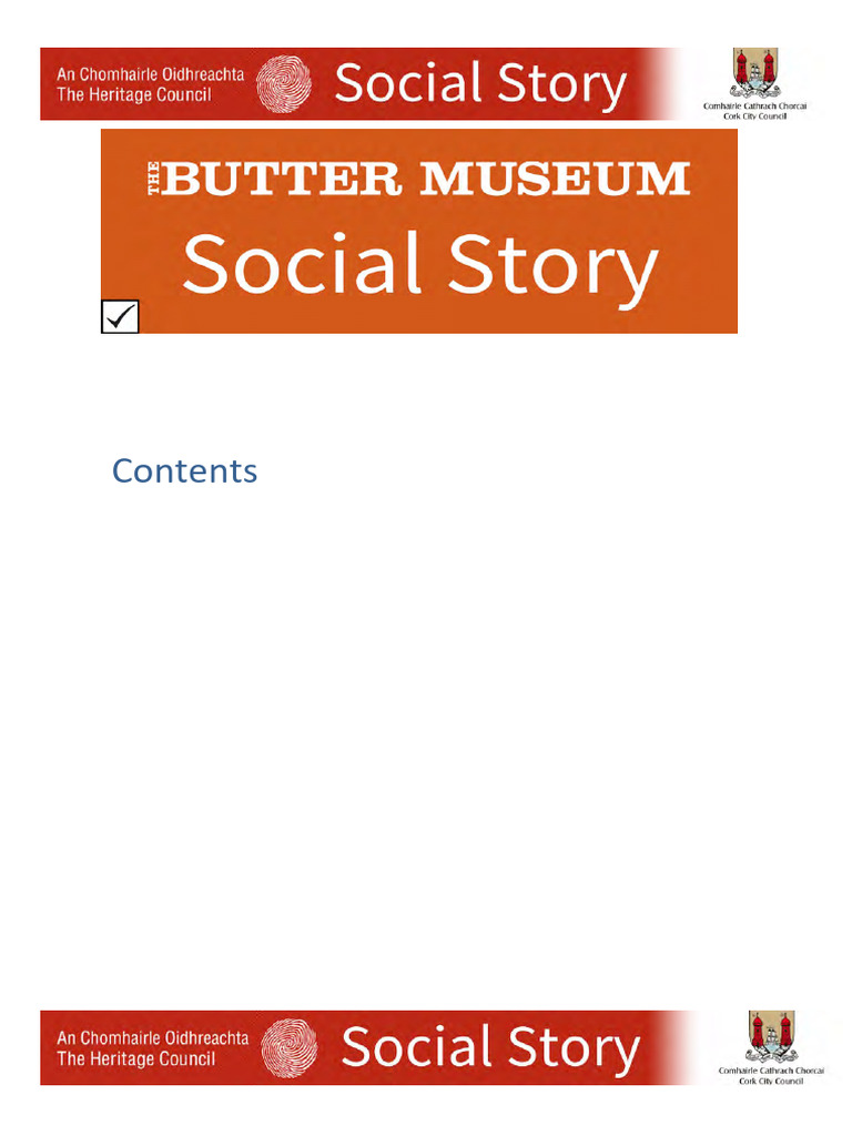 The Butter Museum Visual Museum Guide Nov 2023 | PDF | Elevator | Stairs