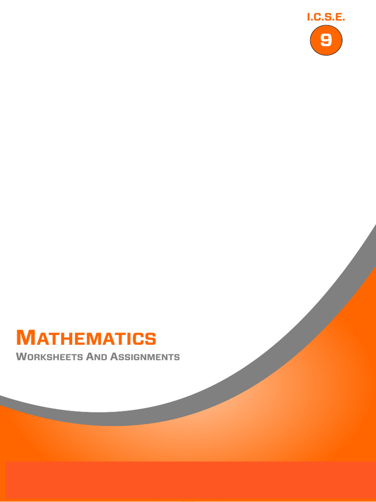 Class 9 maths worksheet | PDF | Area | Interest