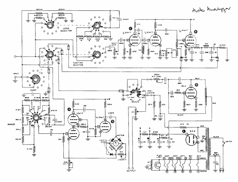 Heathkit AA1 Schematic | PDF
