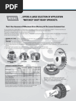 What Is Sprocket, 18 Types of Sprockets | PDF | Mechanical Engineering | Manufactured Goods